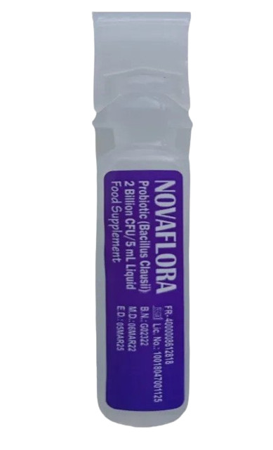 NOVAFLORA Probiotic (Bacillus Clausii) 2Billion CFU / 5mL Liquid 5mL 1 ...
